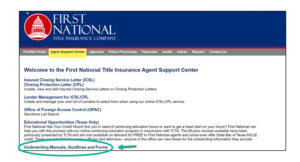 Forms - FNTI - First National Title Insurance Company