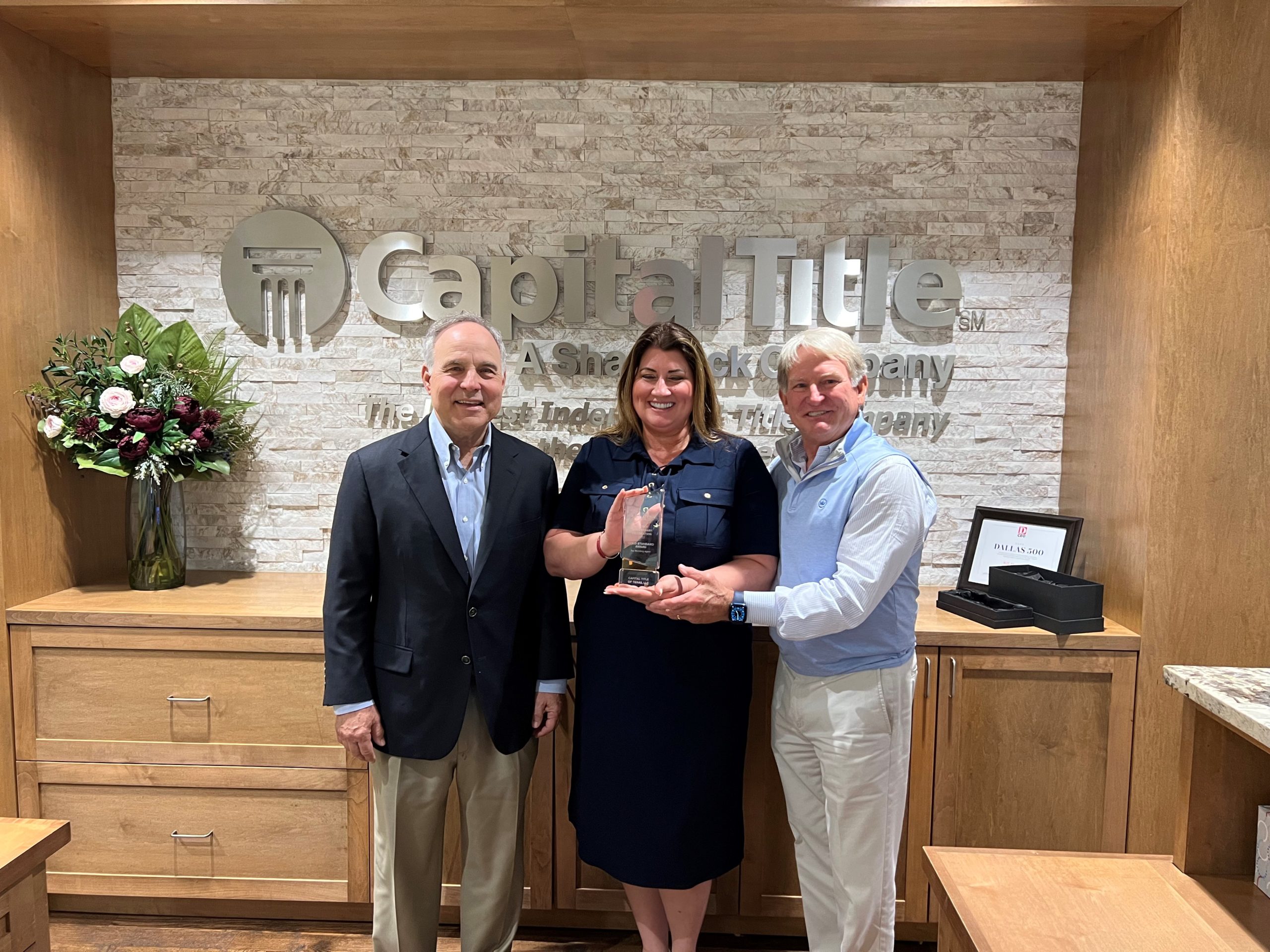 Out & About: Capital Title of Texas Receives Trust Award & Gold Standard Award from FNTI! – FNTI ...